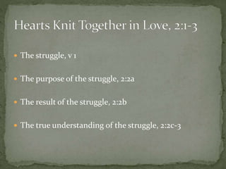 13 ss hearts knit together in love | PPTX
