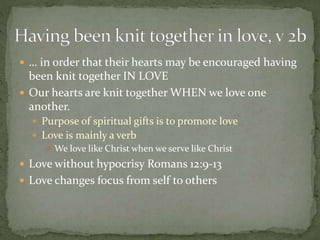 13 ss hearts knit together in love | PPTX