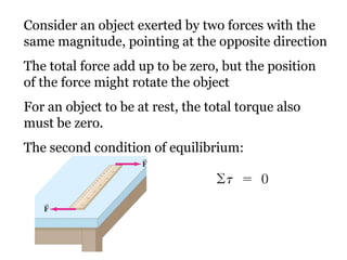 13 static equilibrium and elasticity | PPT