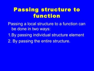 Structures | PPT