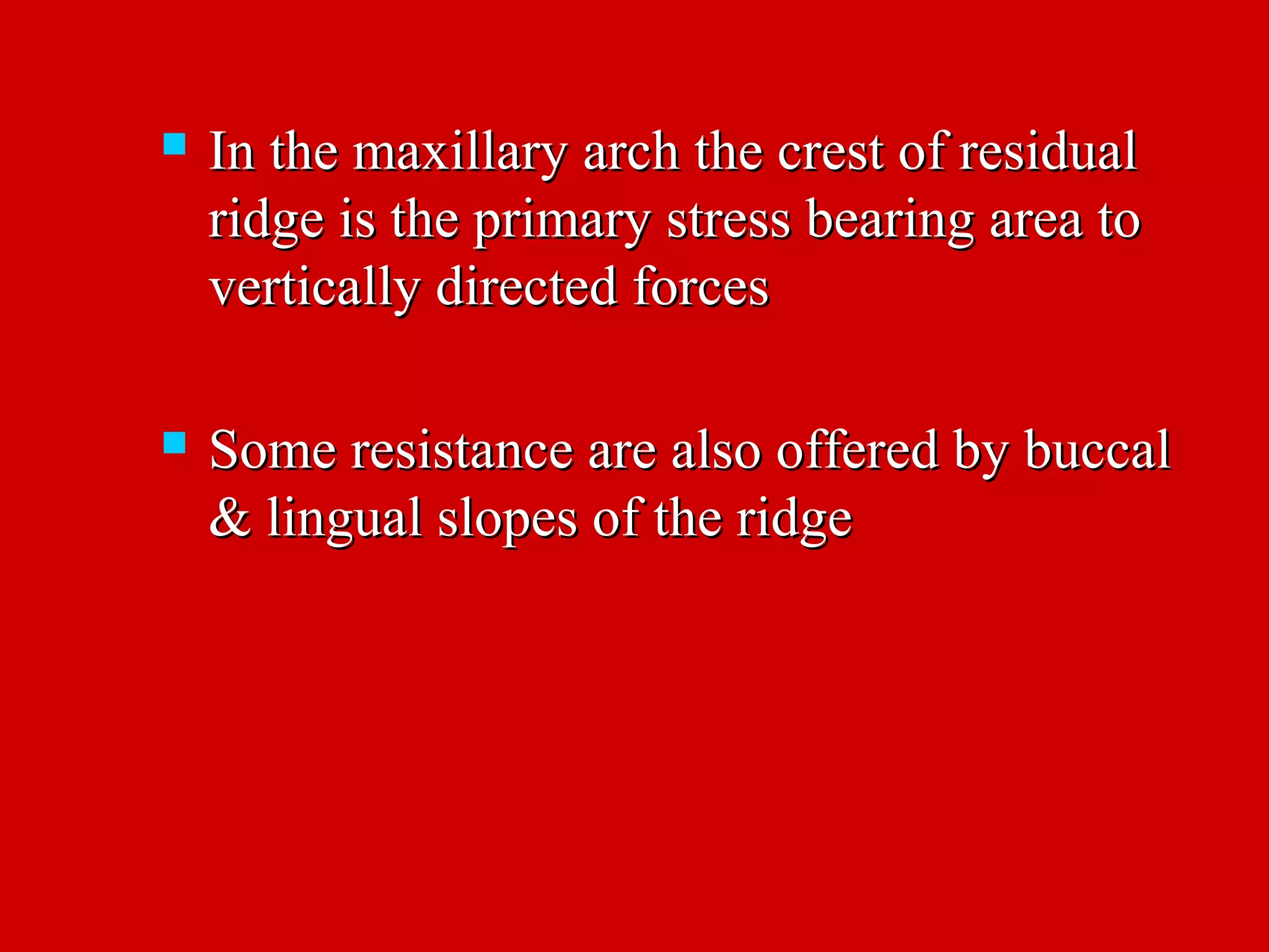 support for distal extension partial denture | PPT