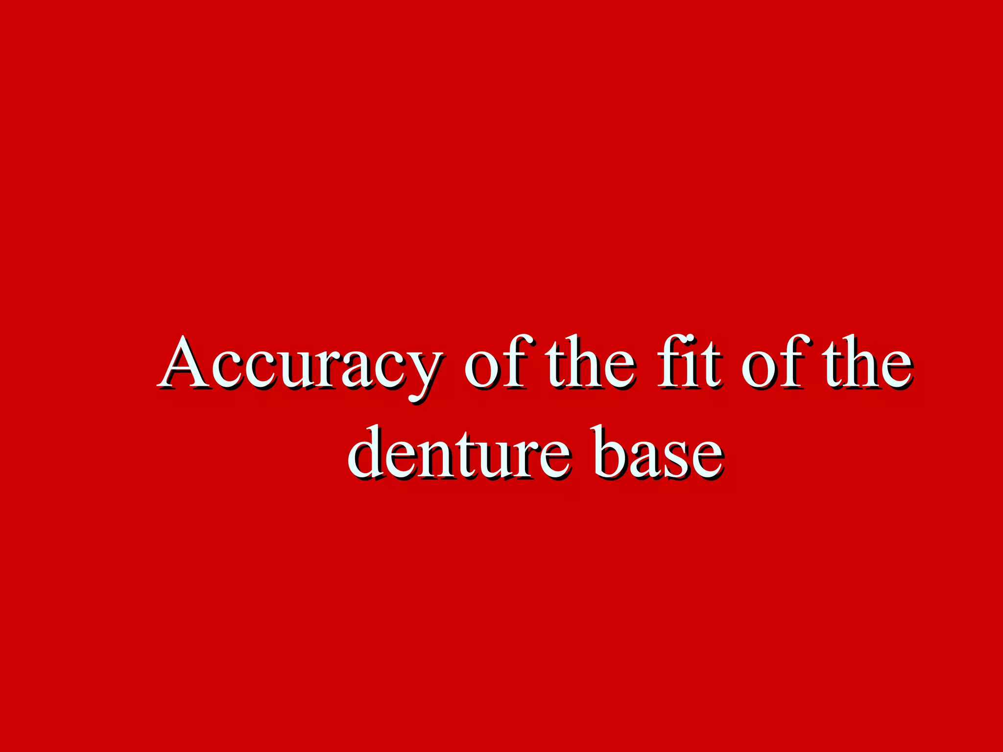 support for distal extension partial denture | PPT