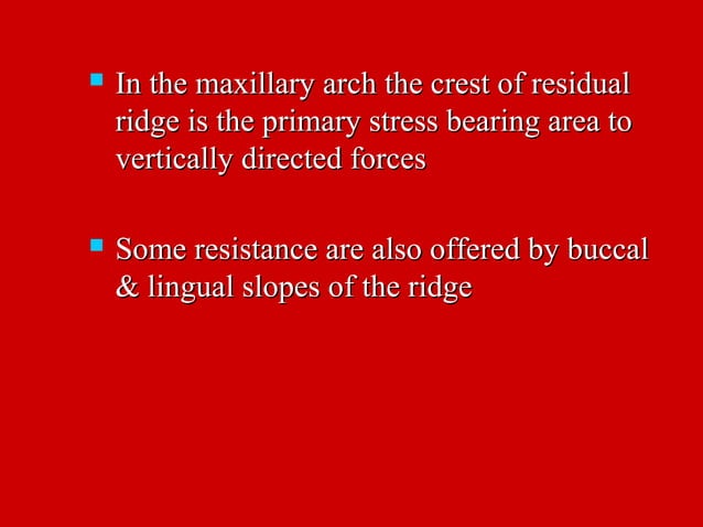 support for distal extension partial denture | PPT | Dental Health ...