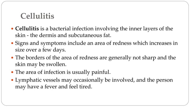 13 Surgical Infections of the Skin and Subcutaneous Tissues.pptx | Skin ...