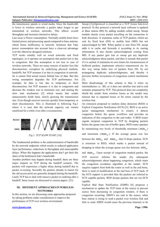 TCP for Wireless Environments | PDF