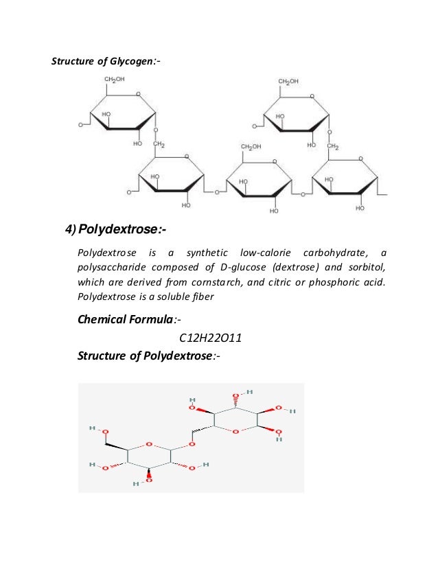 Polysaccharide Molecule Structure Molecular Representation Of The 3D