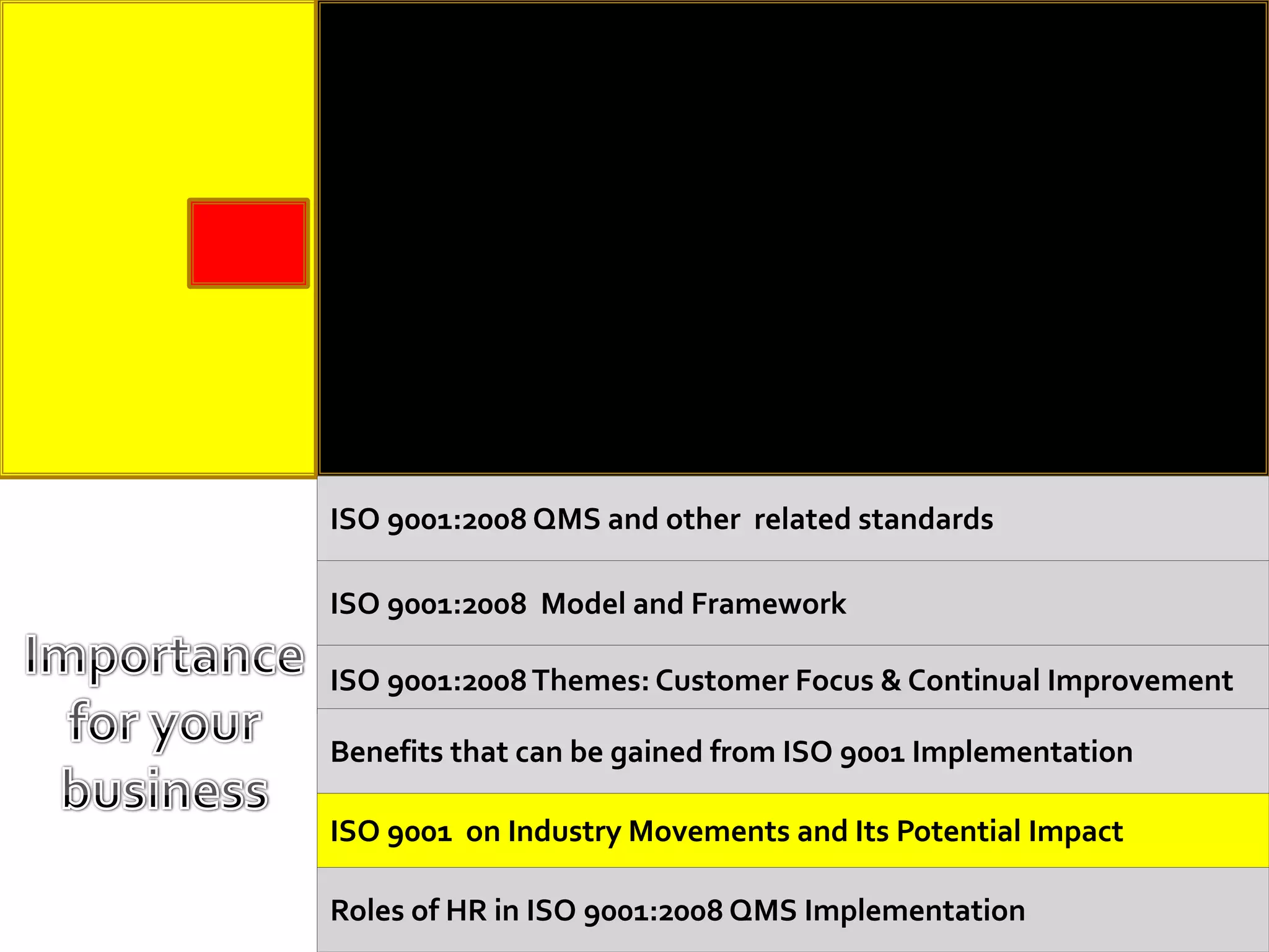 ISO 9001: Customer Focus and Continuous Improvement | PDF