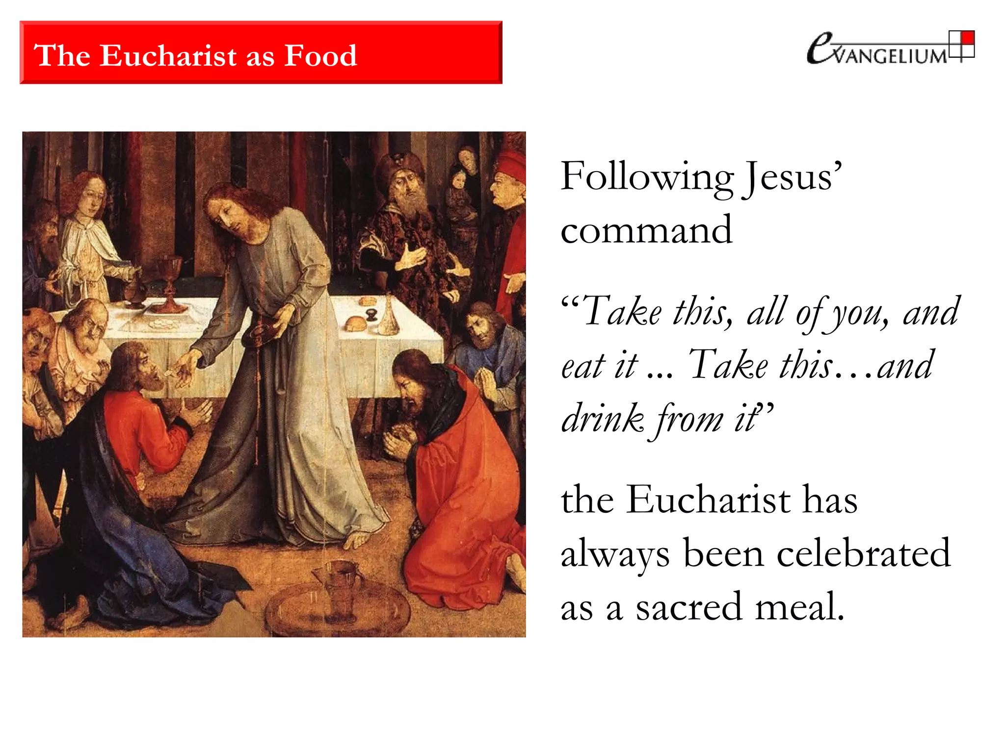 the eucharist | PPT