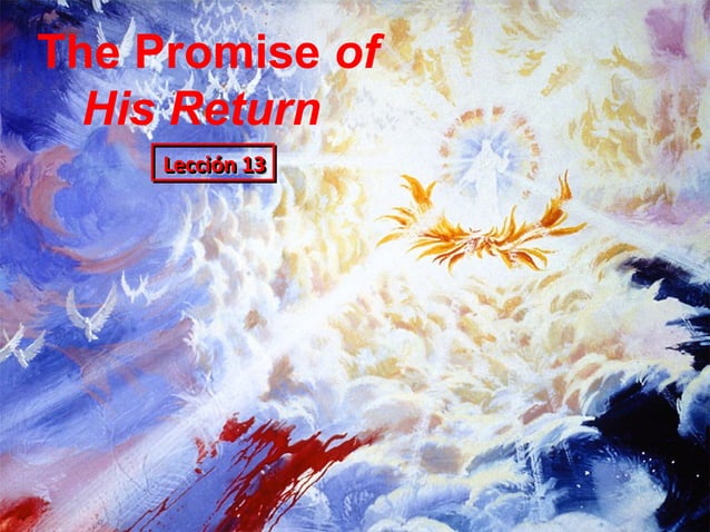 13 the promise of his return | PPT