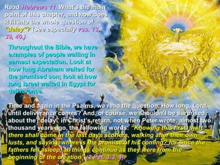 13 the promise of his return | PPT