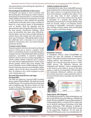 The Role of Artificial Intelligence in Revolutionizing Healthcare A Comprehensive Review | PDF