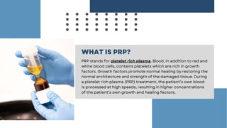 Platelet Rich Plasma (PRP) Injections | PPT