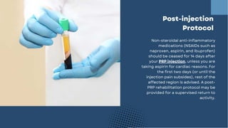 Platelet Rich Plasma (PRP) Injections | PPT