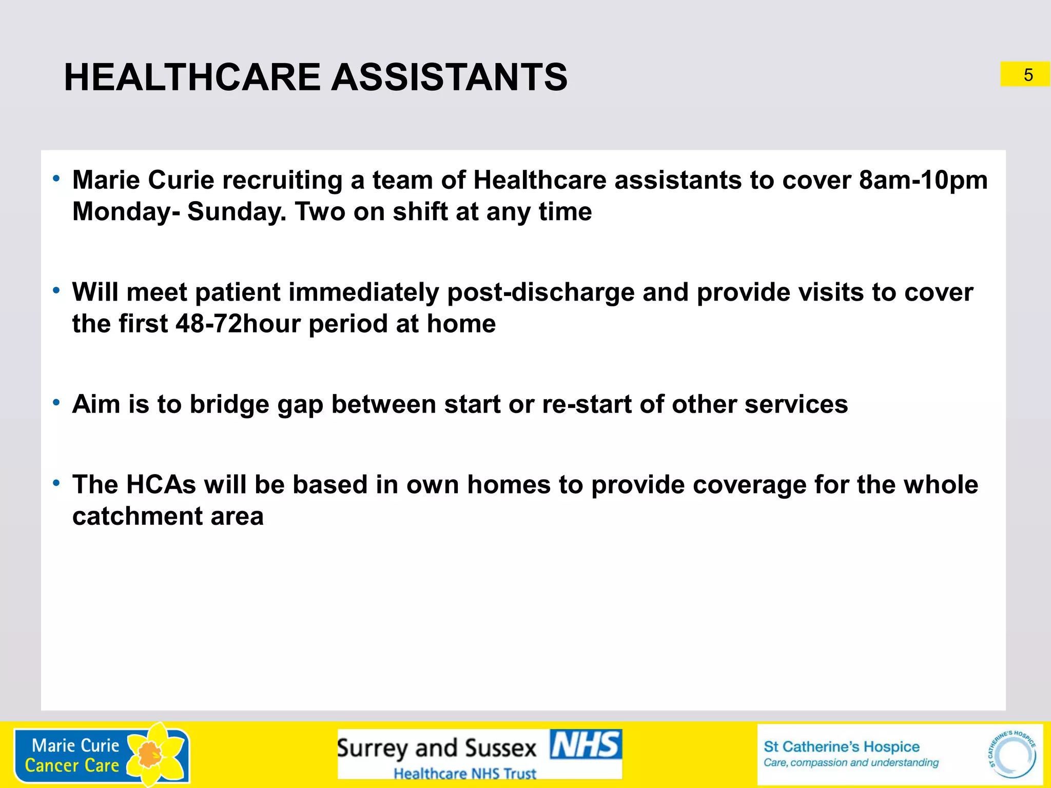 Supported discharge service | PPT