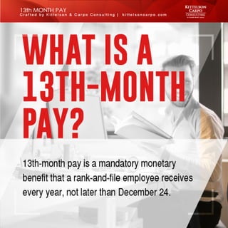 Things You Must Know About 13th-Month Pay | PDF