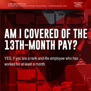 Things You Must Know About 13th-Month Pay | PDF