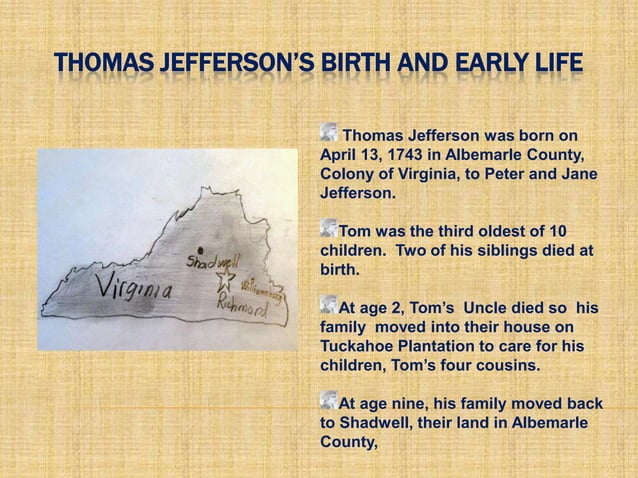 13 thomas jeffersons life | PPT