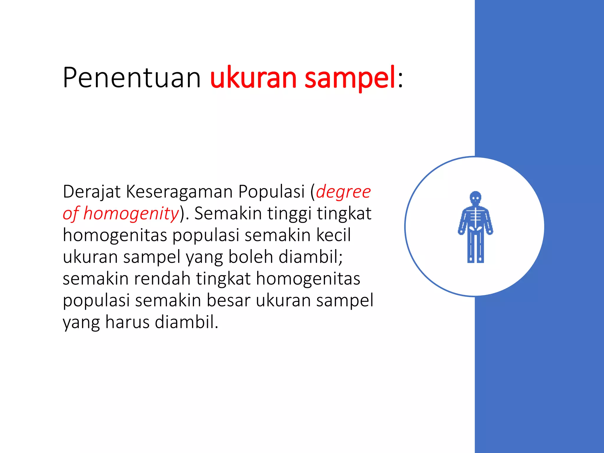Populasi dan sampel dalam penelitian HCI | PPTX