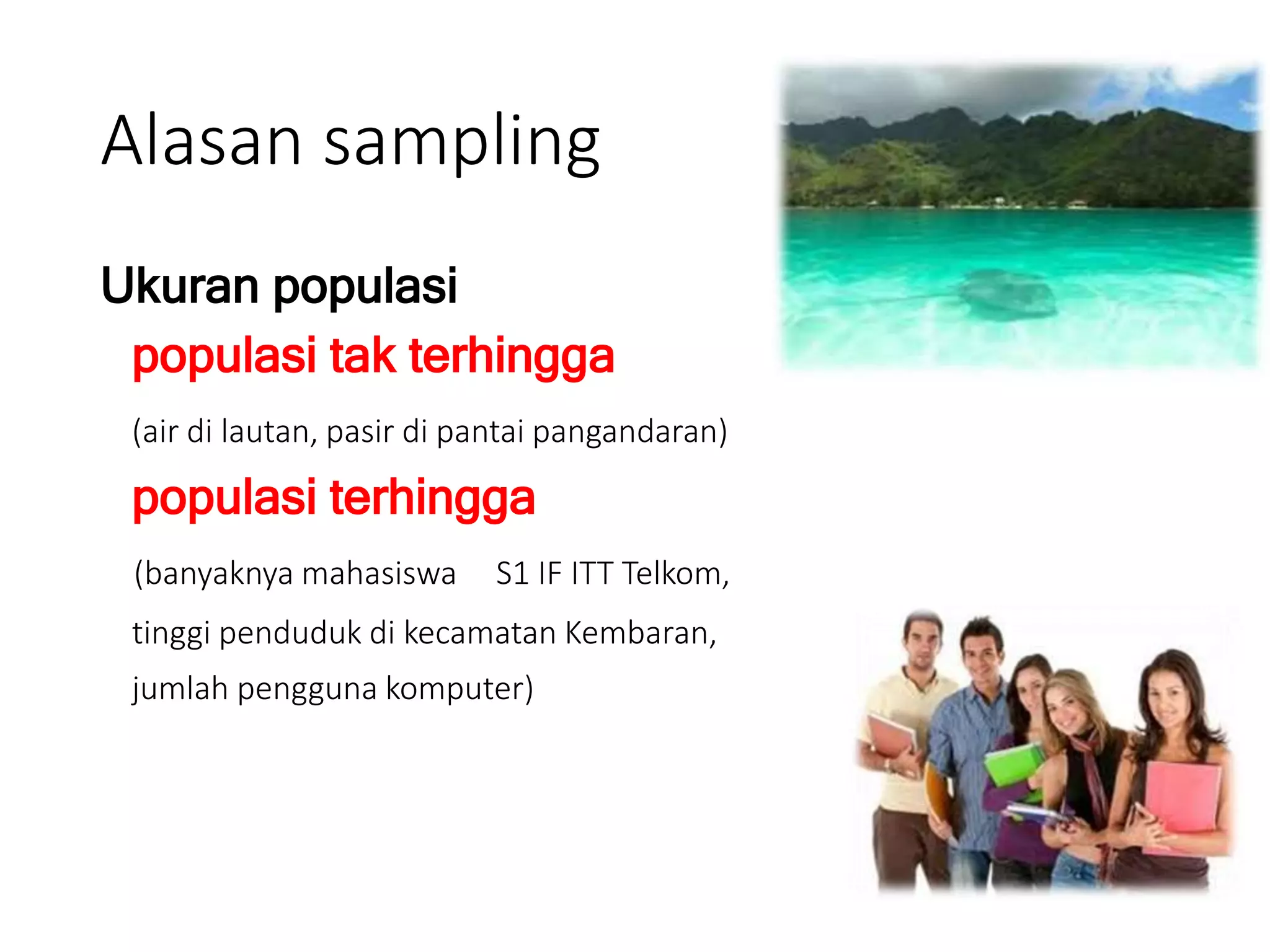 Populasi dan sampel dalam penelitian HCI | PPT
