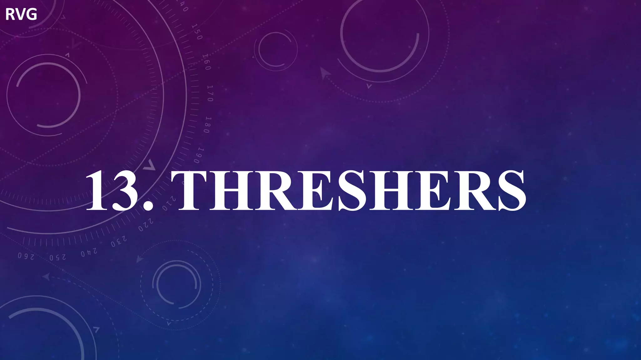 Threshing | PPTX | Agriculture | Industries