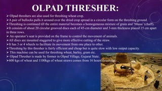 Threshing | PPTX