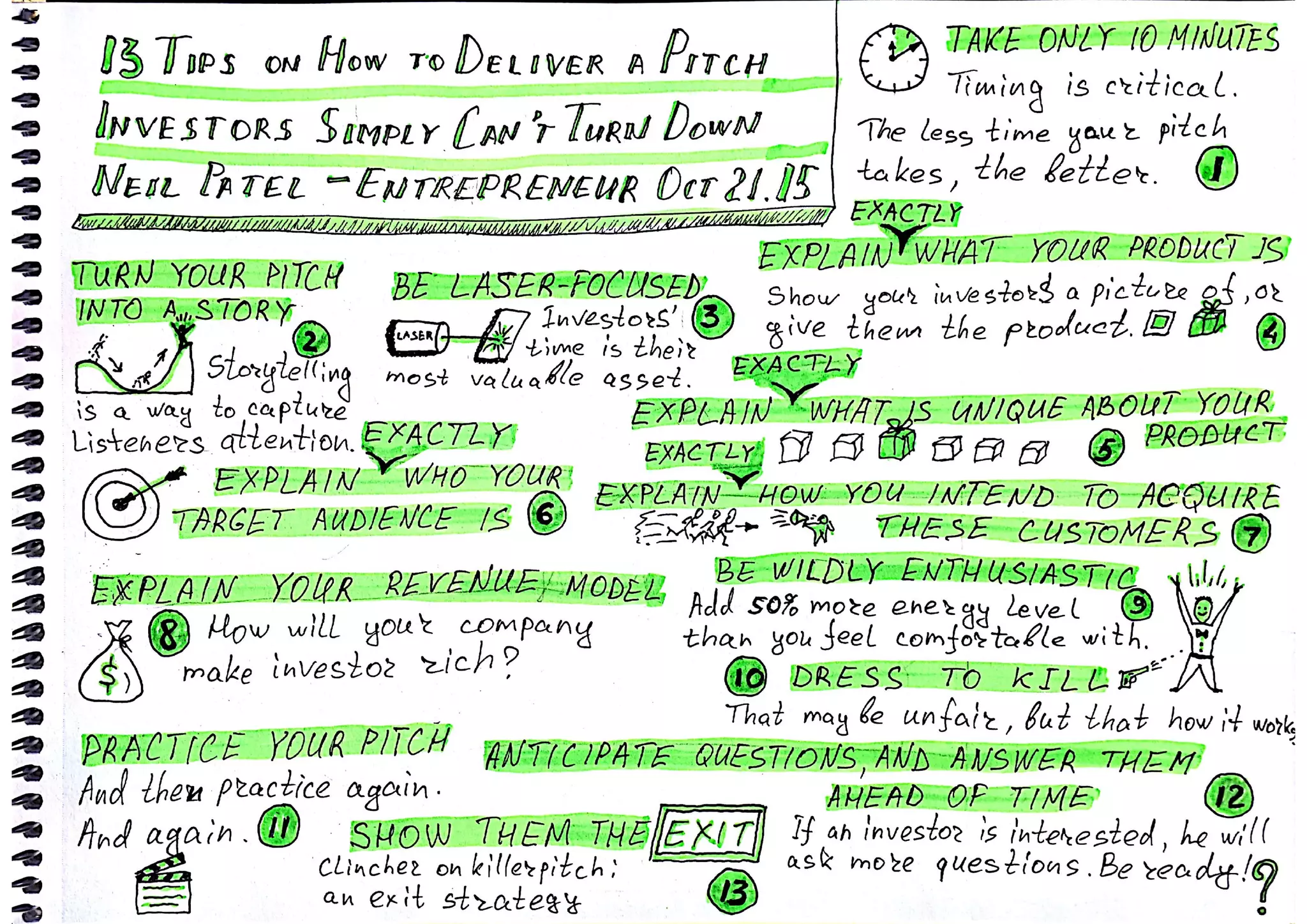 13 Tips on How to Deliver a Pitch | PDF