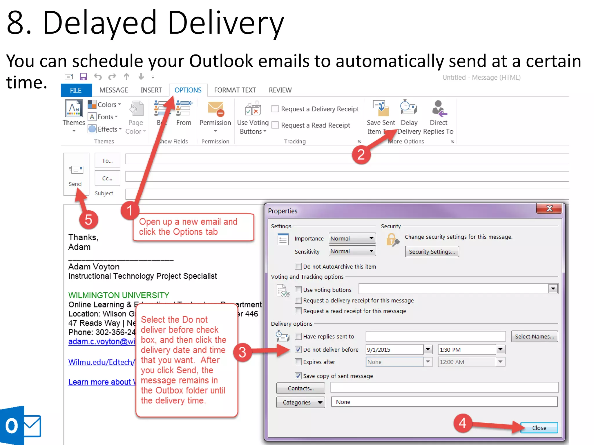13 Tips to Master Microsoft Outlook 2013 | PDF