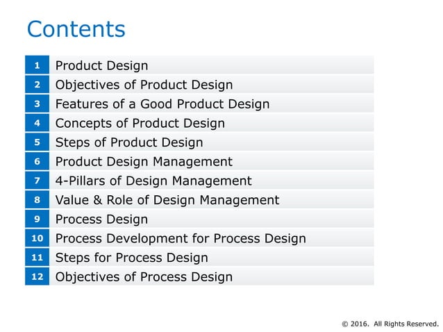 Basics of Product and Process Design Management | PDF | Civil ...