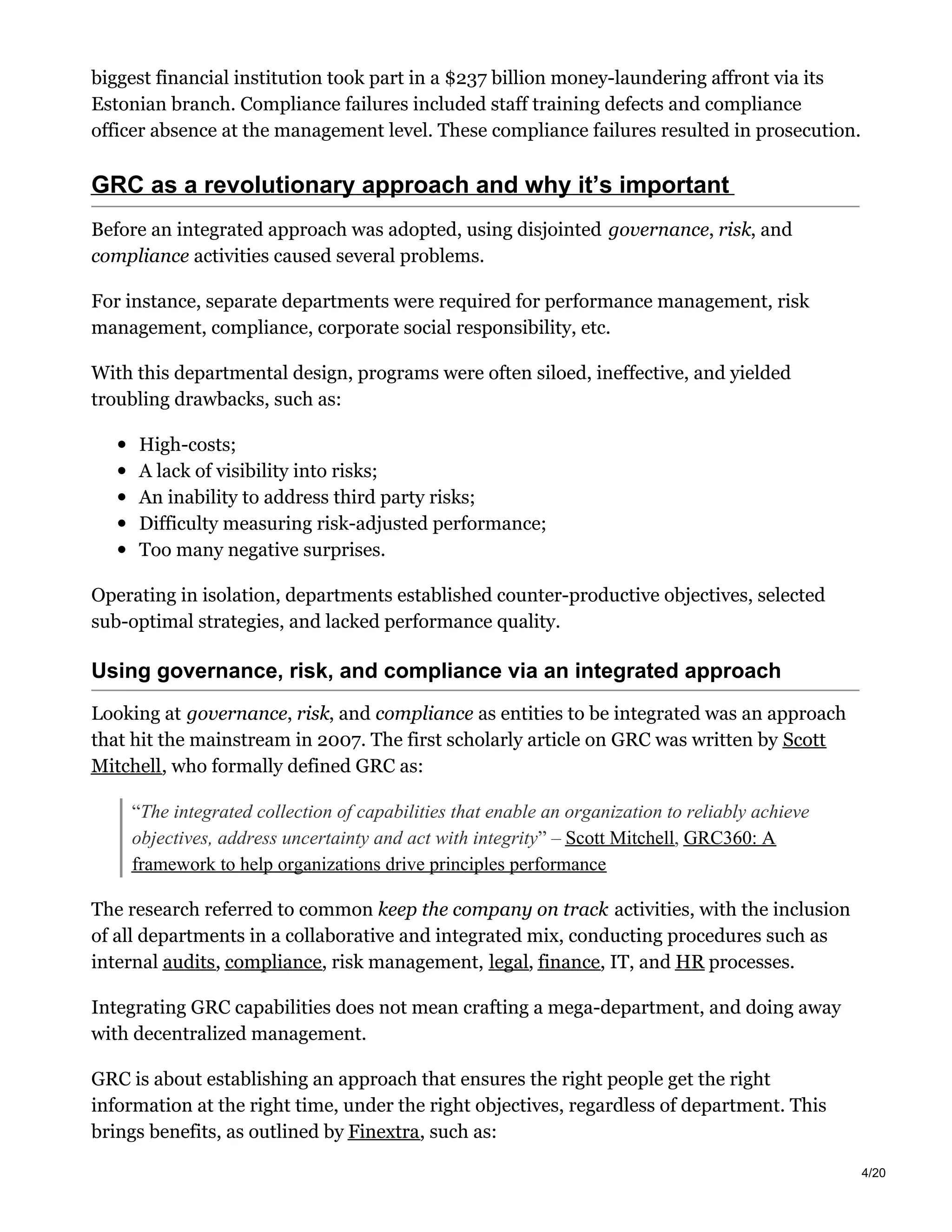 13 Top GRC Tools for an Integrated Governance, Risk and Compliance ...