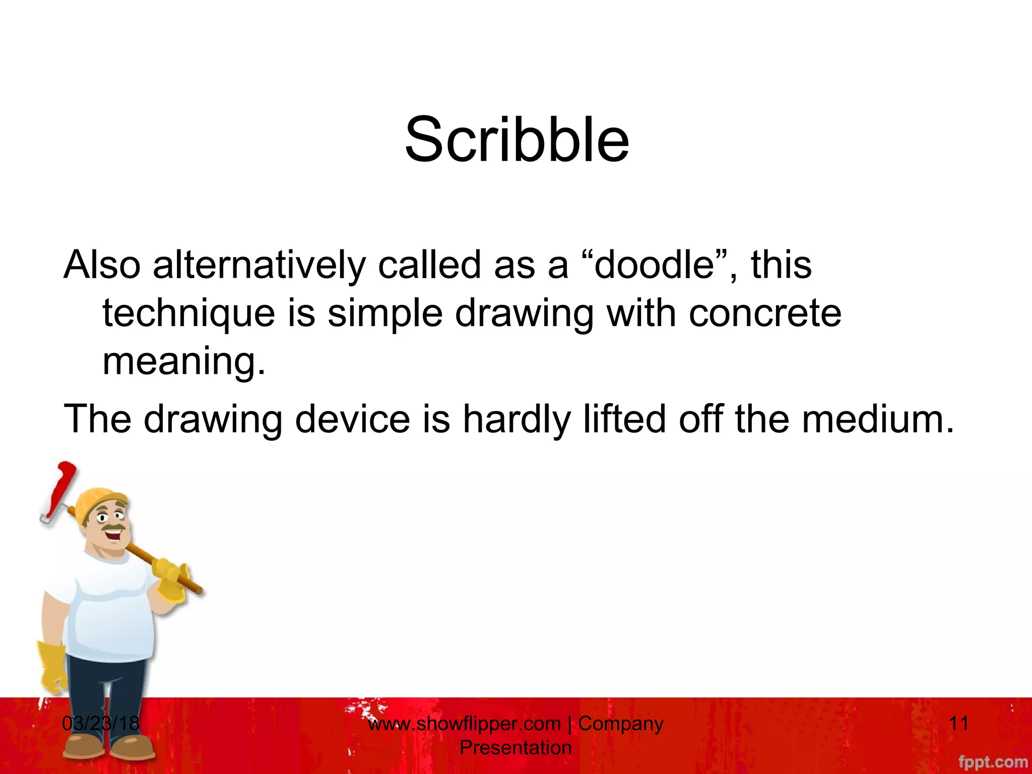 13 types of drawing techniques | PDF