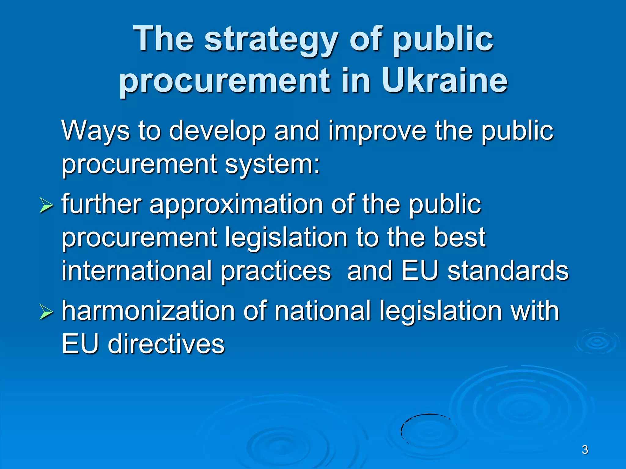 13 Reforms in Public Procurement Sphere of Ukraine_English | PPT