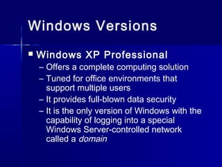 13 understanding windows | PPT