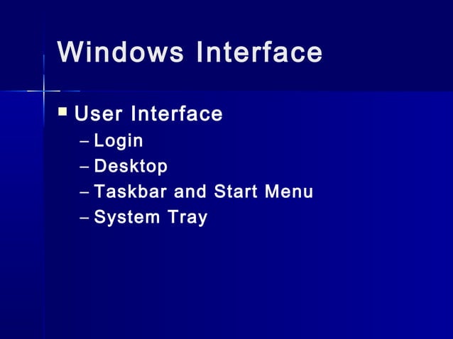 13 understanding windows | PPT