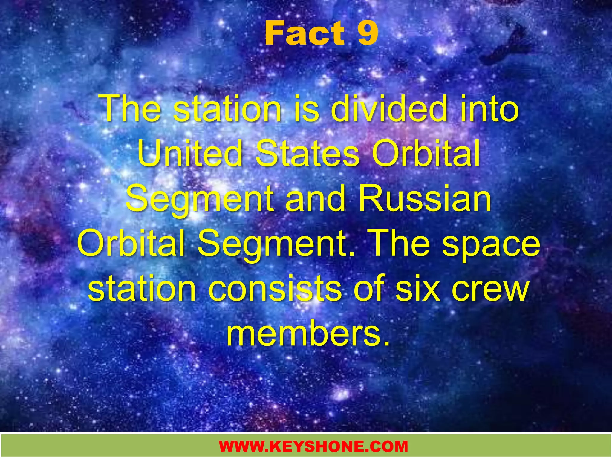 13 Unknown Facts to Know about ISS of NASA | PPTX