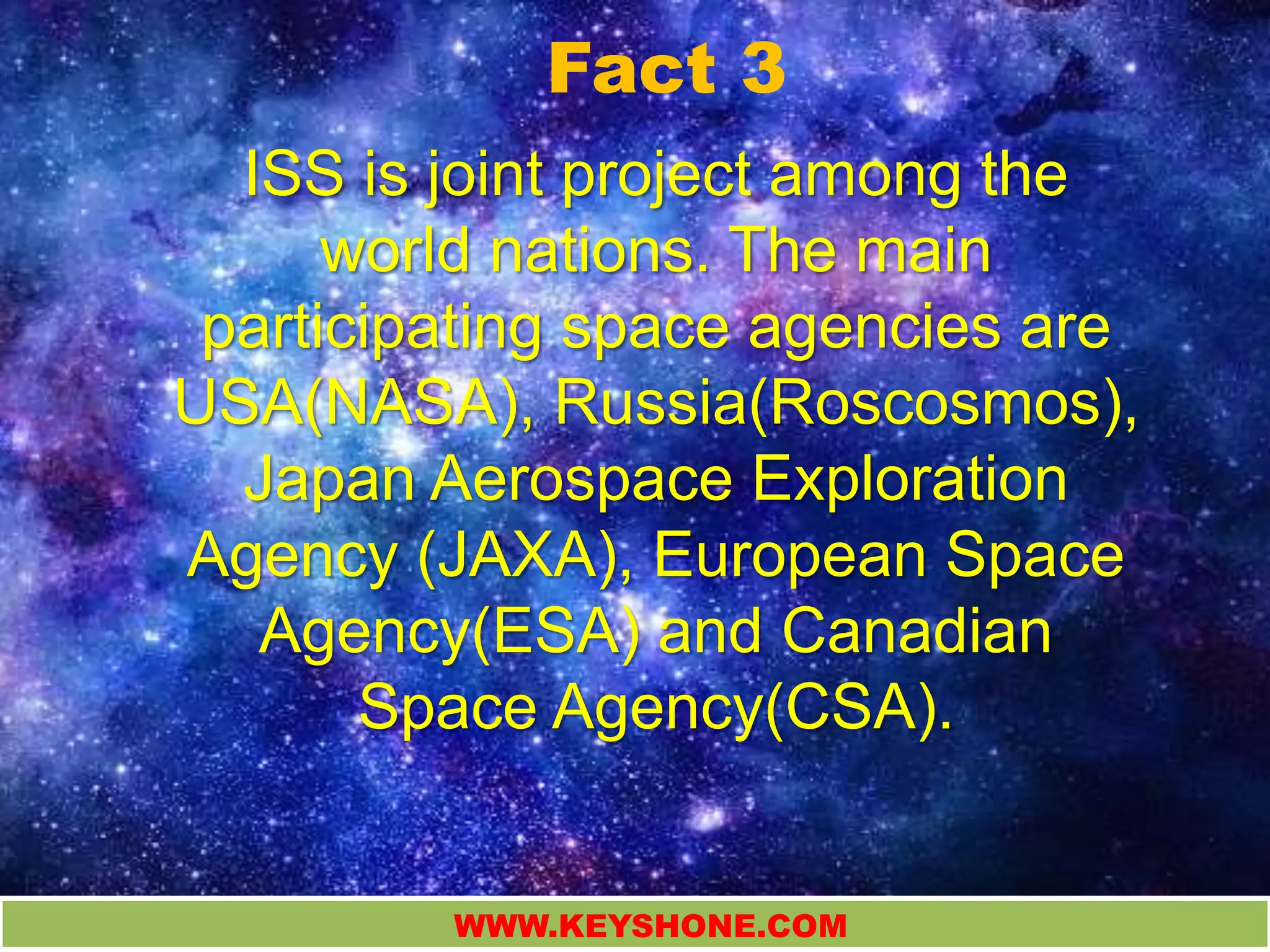 13 Unknown Facts to Know about ISS of NASA | PPTX