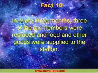 13 Unknown Facts to Know about ISS of NASA | PPTX