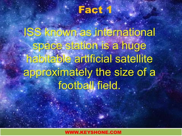 13 Unknown Facts to Know about ISS of NASA | PPT