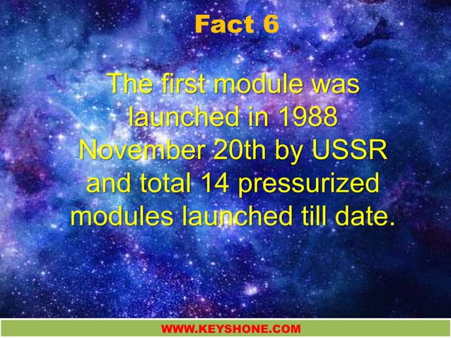 13 Unknown Facts to Know about ISS of NASA | PPT | Free Download