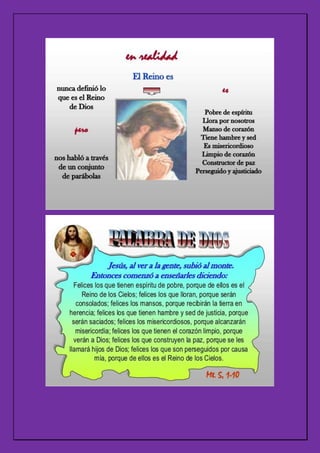 13va clase religion 2do secundaria ! LAS BIENAVENTURANZAS ! | DOCX