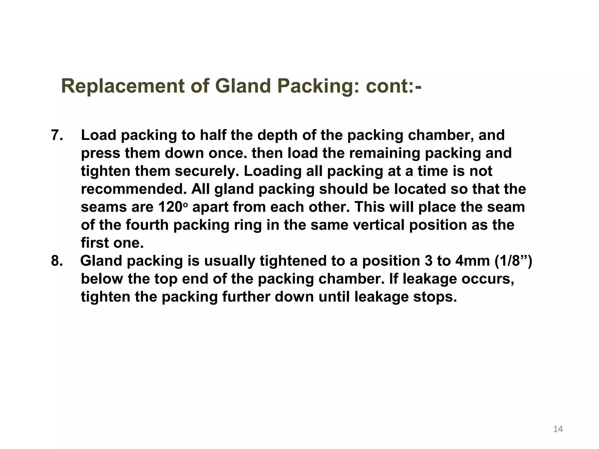 valve maintenance-packing-replacement | PPT