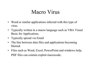 Virus and Worms | PPTX