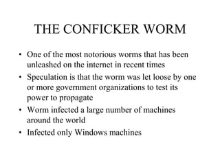 Virus and Worms | PPTX