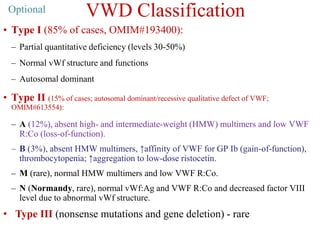 von willebrand disease.ppt