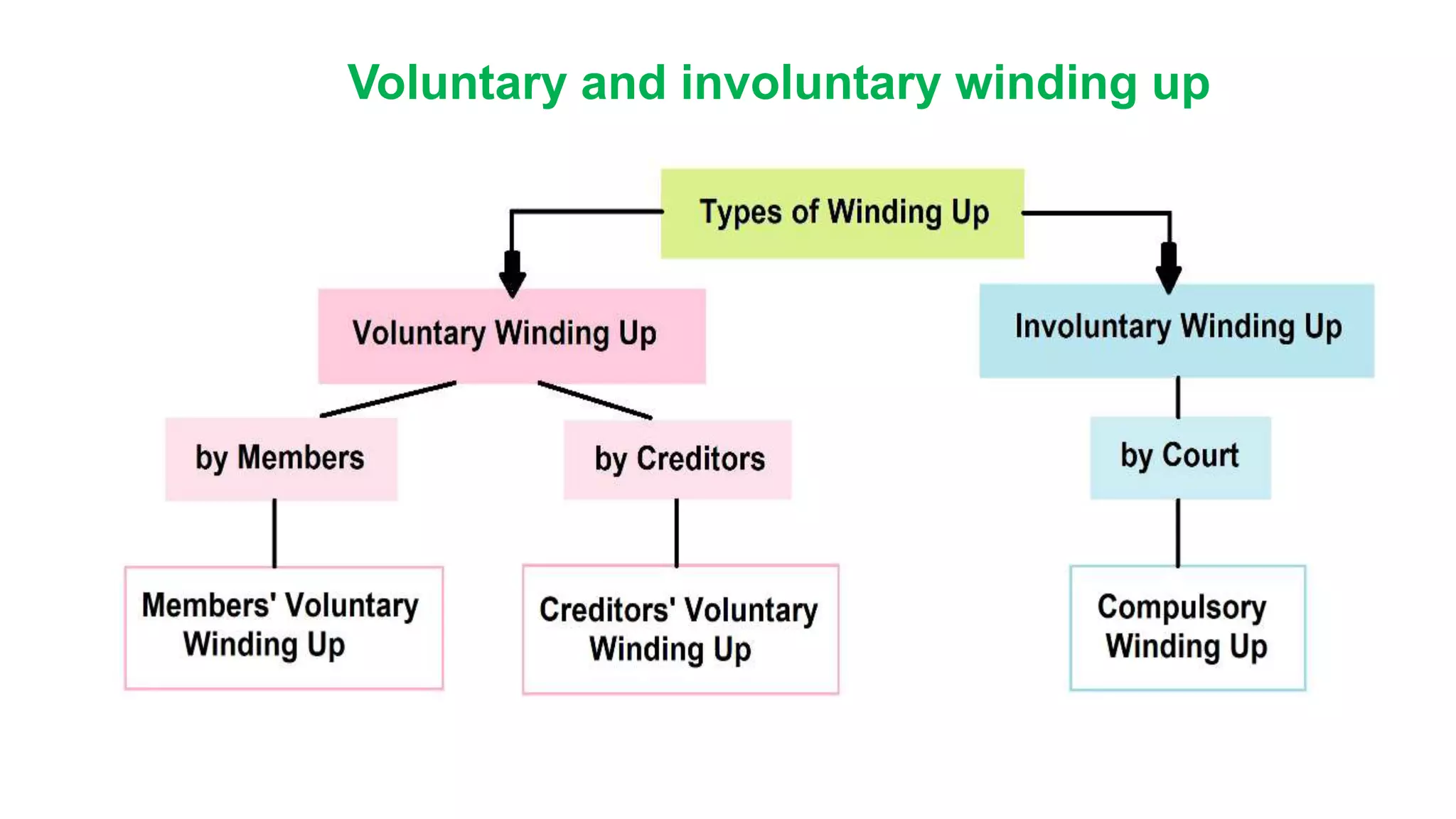 Winding-up a Company | PPTX | Bankruptcy | Business Banking & Finance