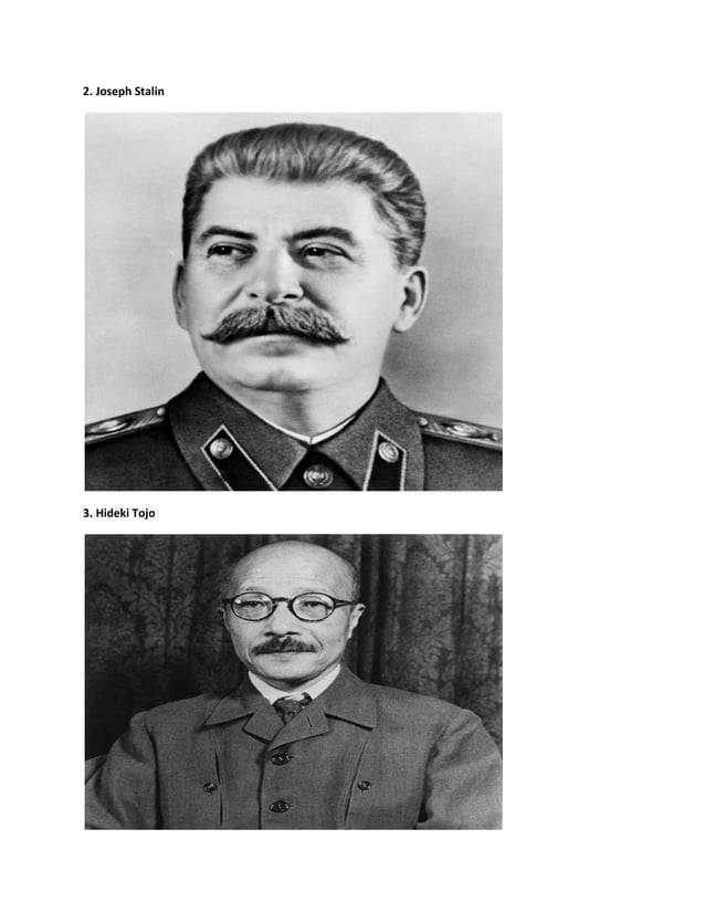 13 worst dictators in world history | PDF