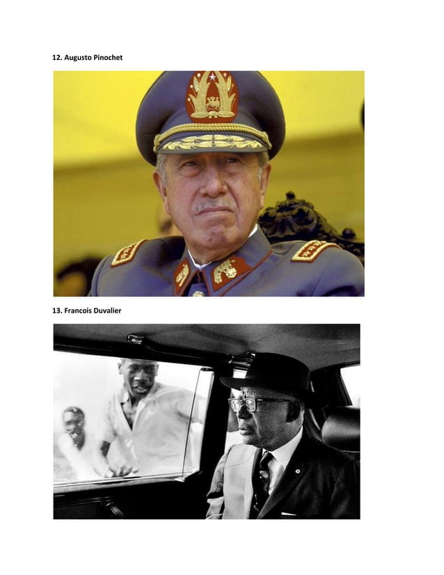 13 worst dictators in world history | PDF