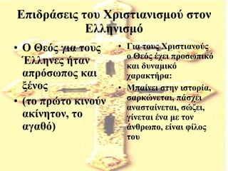 13 xristianismos ellinismos | PPT