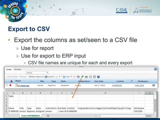 ENOVIA v6 R2013x Tips and Tricks | PPTX | Email | Internet