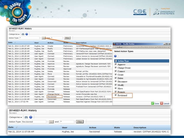 ENOVIA v6 R2013x Tips and Tricks | PPTX | Email | Internet
