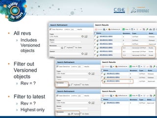 ENOVIA v6 R2013x Tips and Tricks | PPTX